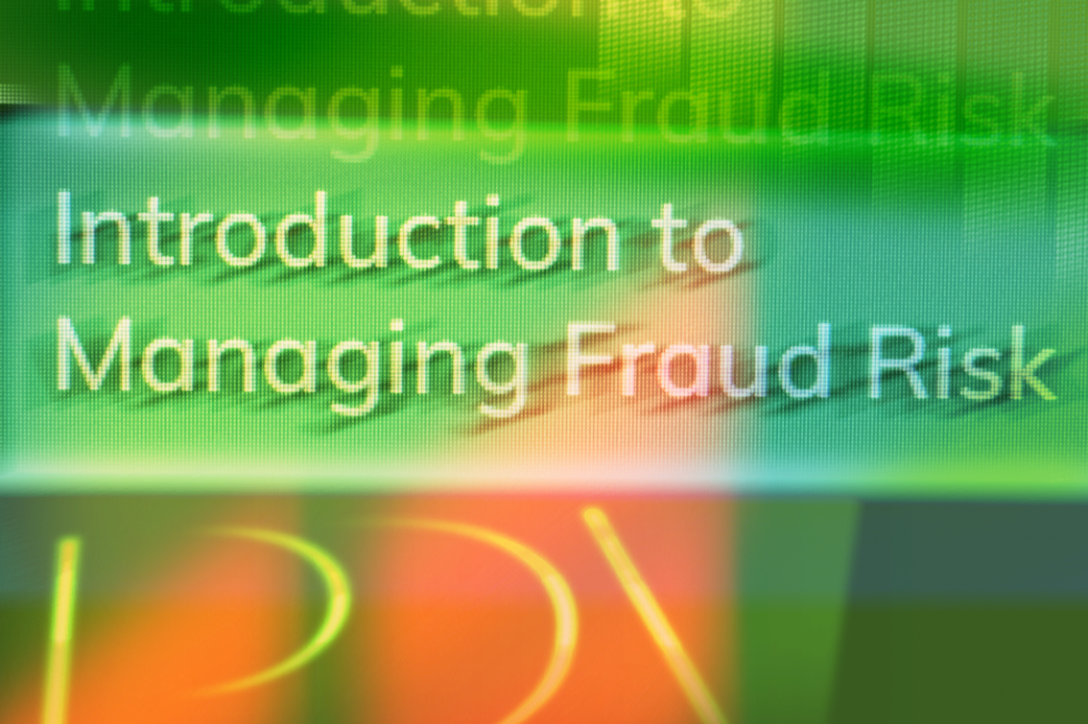 Introduction to Managing Fraud Risk - PDA